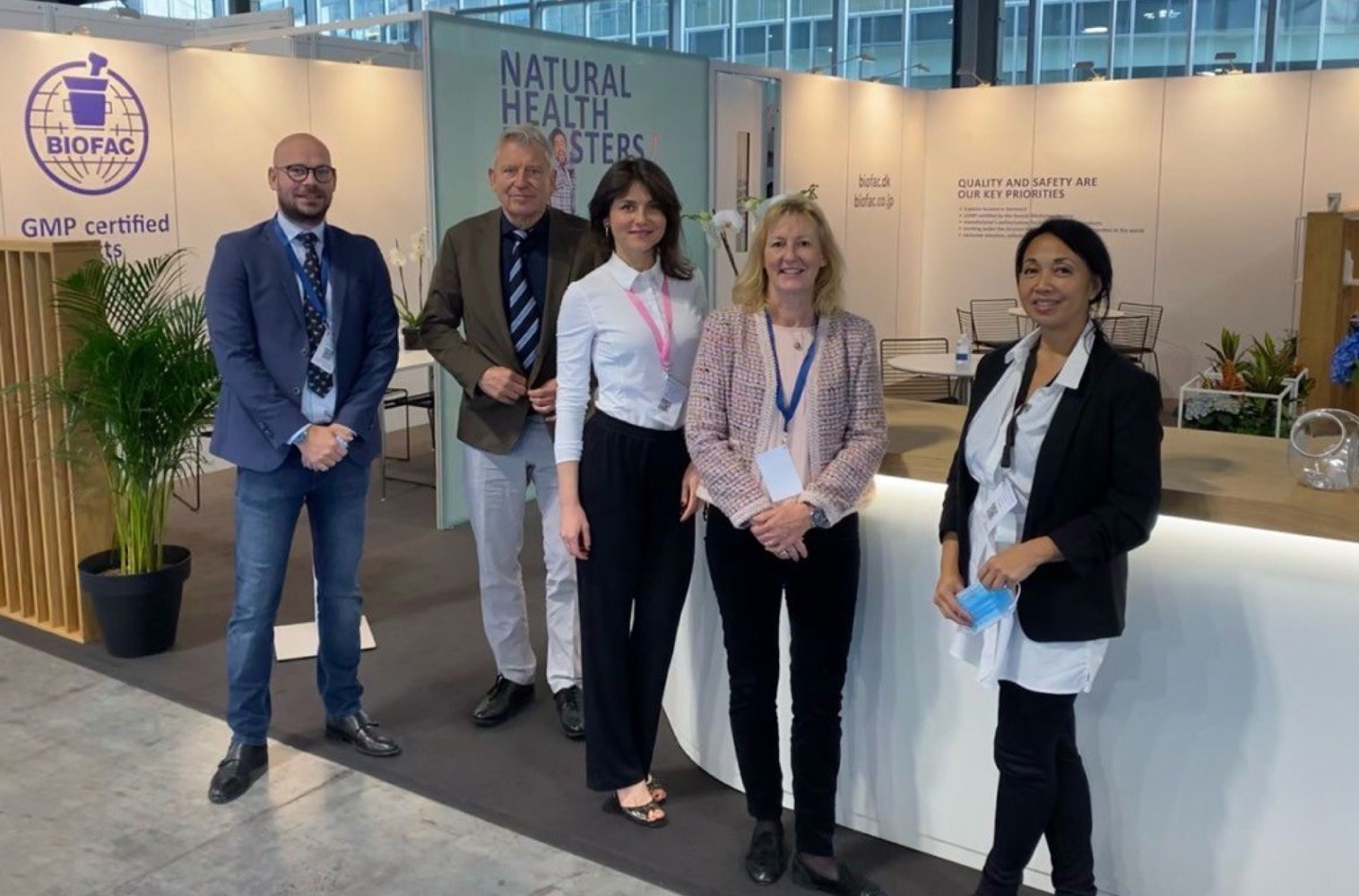 CPhI Worldwide 2021, Milano, Italy - BIOFAC A/S